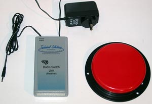 Cordless Big `Red` Switch Set (Receiver + Switch Transmitter) | Technical Solutions Australia